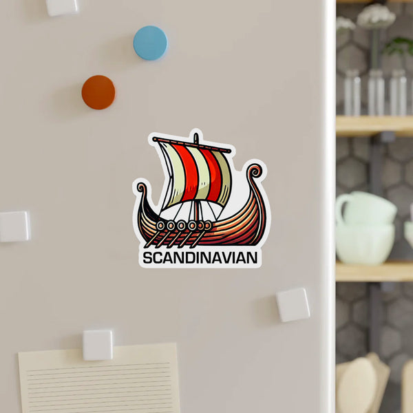 Scandinavian Heritage Fridge Magnet | Viking Bumper Sticker / Magnets – Sons of Vikings