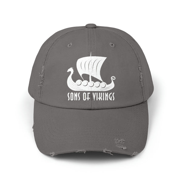Sons of Vikings - Distressed Cap | Hat / Viking Ball Caps