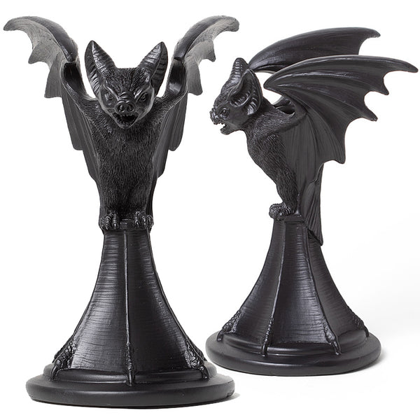Celtic Bats Candle Stick Holders | Flying Creatures of the Underworld ...