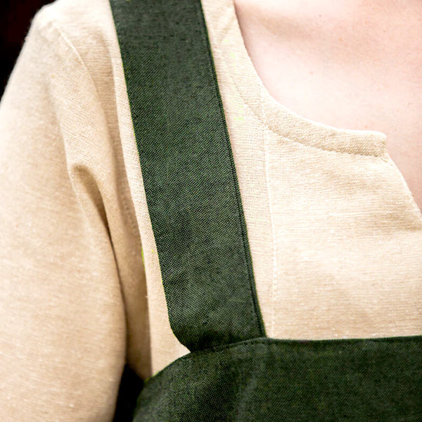 Green Viking Apron OverDress | Medieval Over Dress / Aprons – Sons of ...