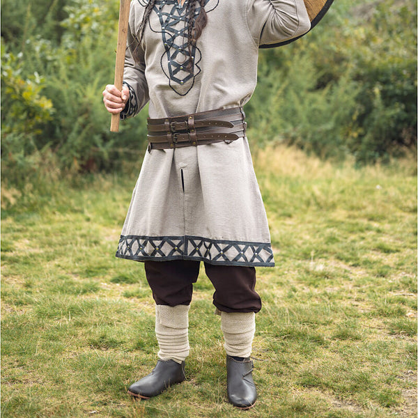 Natural Hemp Leg Wraps - | Viking / Medieval Leg Bindings | One Pair ...