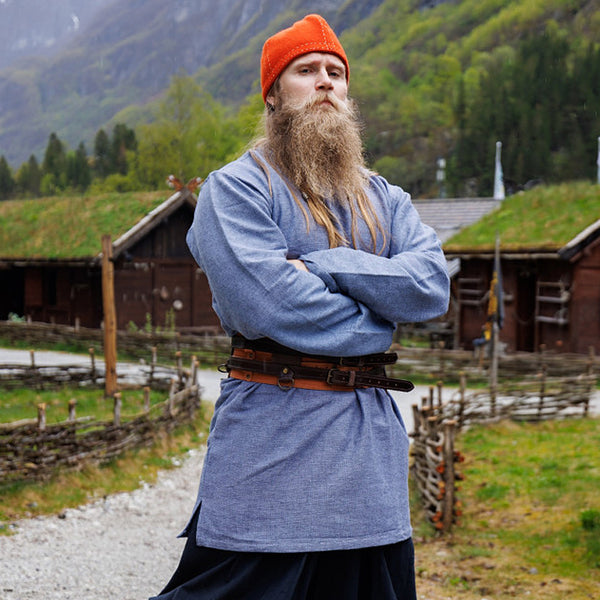 Orange Viking Wool Hat | Viking Age Woolen Cap / Norse Headgear – Sons ...