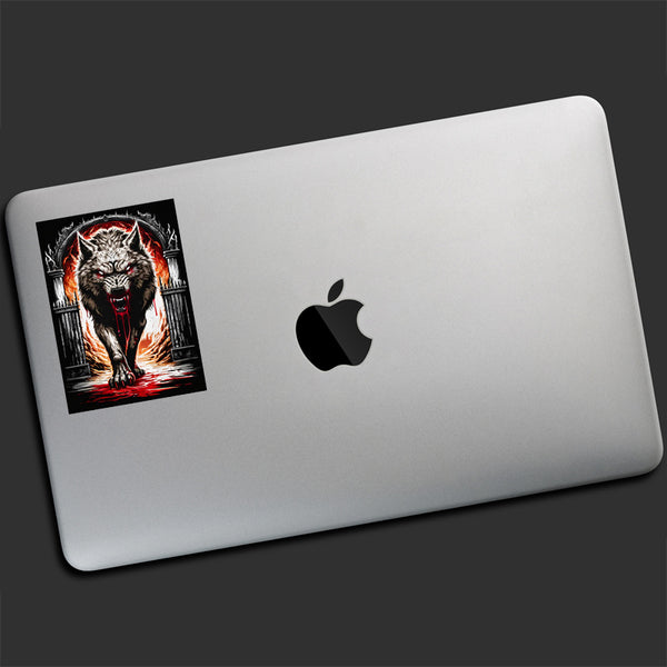 Garmr : Hound of Hel Sticker | Norse Mythology Stickers | Fenrir Wolf ...