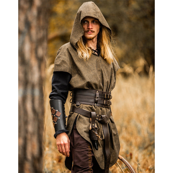Green Ranger Unisex Tunic - Cotton | LARP / Renaissance / Medieval ...