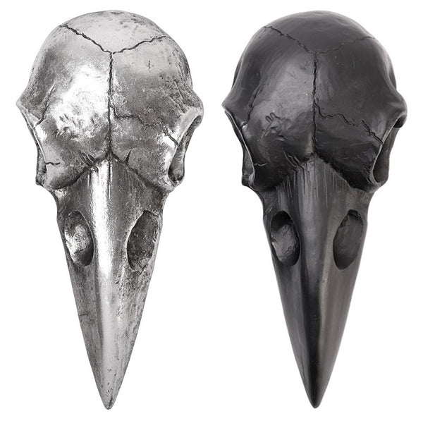 Raven Skull Hand Mirror | Ravens Handheld Mirrors | Norse Home Decor ...