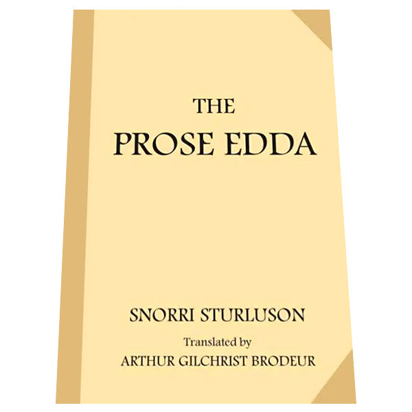 The Prose Edda Book - (Snori Sturluson) - Arthur Gilchrist Brodeur ...