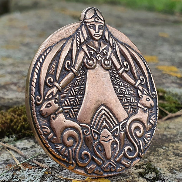 Freya Necklace / Pendant | Freyja Norse Mythology Goddess Jewelry – Sons of Vikings