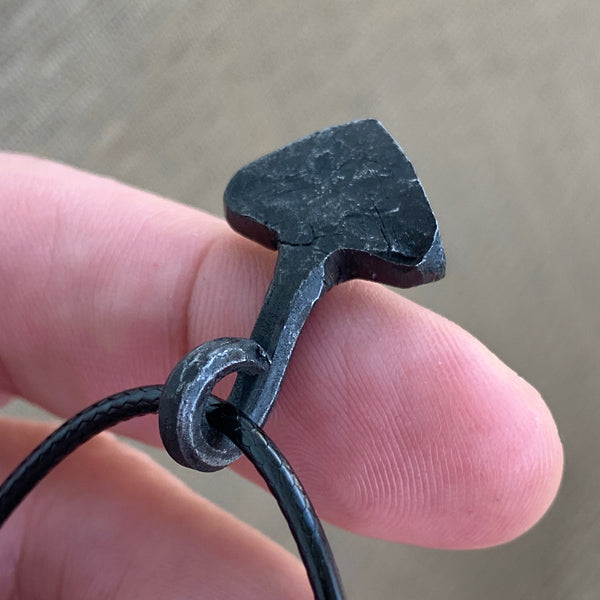 Small Hand Forged Mjolnir | Thor's Hammer Necklace – Sons of Vikings