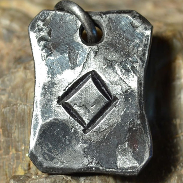Hand Forged Steel Rune Pendants – Sons of Vikings