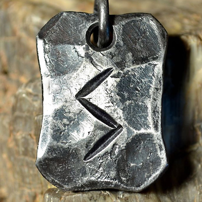 Hand Forged Steel Rune Pendants – Sons of Vikings