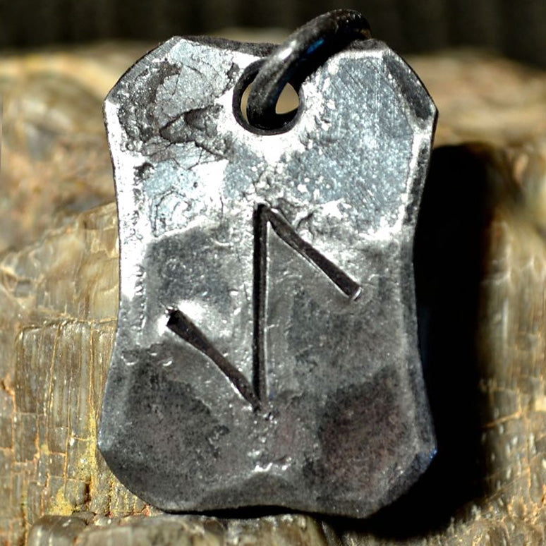 Hand Forged Steel Rune Pendants – Sons of Vikings