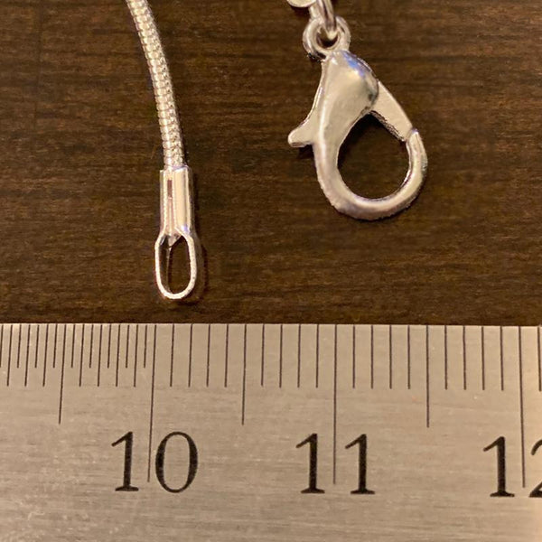 Sterling Silver Snake Chain | 1mm Thick | 20" and 24" Lengths – Sons of ...