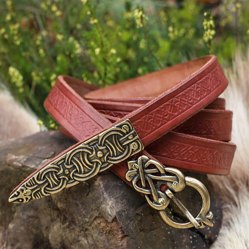 Swedish Viking Belt - Artifact Replica from Sweden | Leather Belts ...